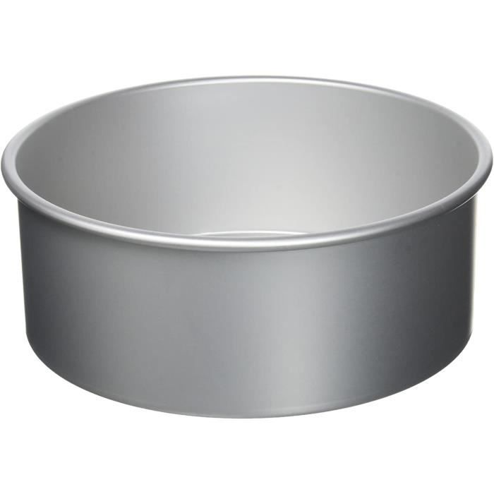 Moule Rond Extra Profond 25 x 10 cm Alum. Anodisé - Cdiscount Maison