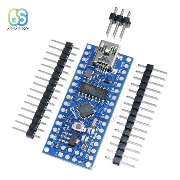 Module Micro contrôleur pour Arduino, carte'interface UART Mini USB V3 ...
