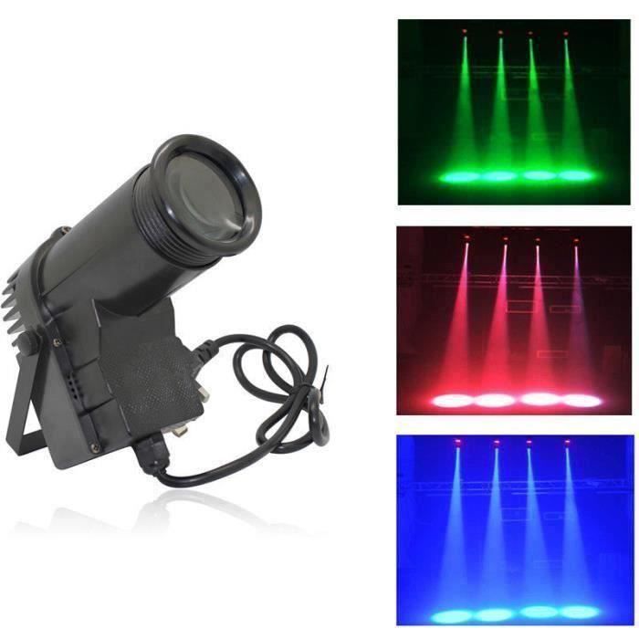 High-30W RGBW LED DMX512 Lumière de scene projection Éclairage Étoile ...