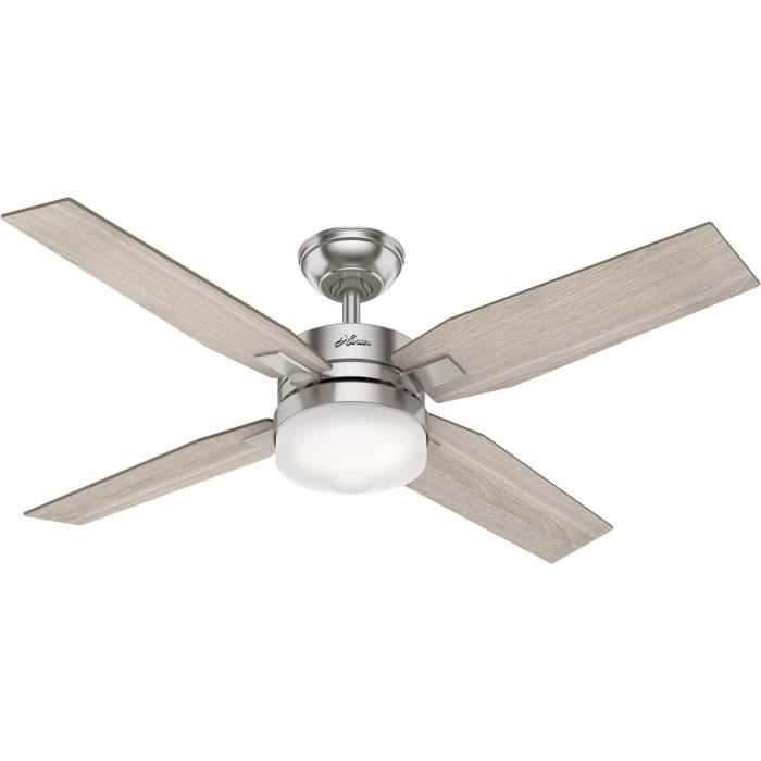 Fan Ventilateur De Plafond Mercado 127 Cm Pour Intérieur, Avec Lumière ...