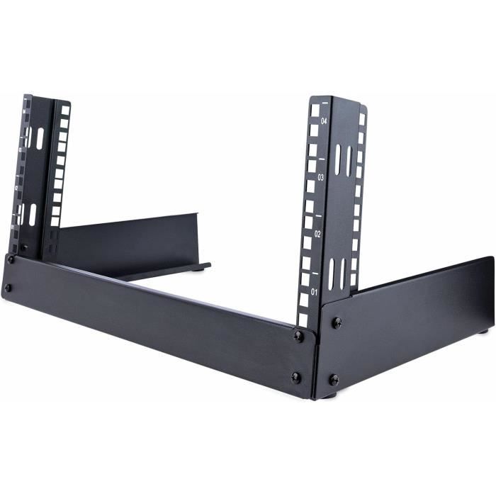 Rack À Cadre Ouvert 4U 19" - Rack Réseau Autoportant À 2 Montants Pour ...