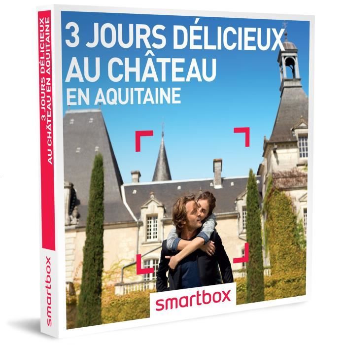 Coffret cadeau - 3 jours délicieux au château en Aquitaine - Smartbox - Cdiscount Librairie