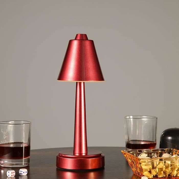 Led Lampe De Table Tactile Sans Fil Vintage, Lampe De Table À Manger ...