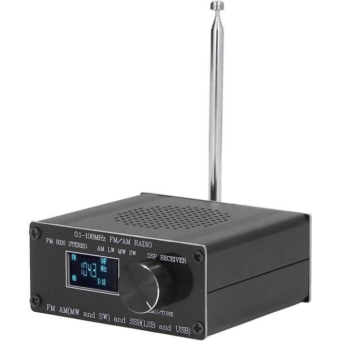 Ats‑60 Récepteur Radio Pleine Bande Récepteur Pleine Fréquence 0,1‑108 ...