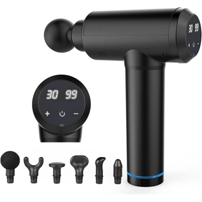 Masseur Fascia Gun Muscle Relaxer Haute Fréquence Vibration Massage ...