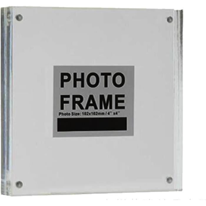 Umei - Cadre Photo Magnétique En Acrylique Sur Pieds - Impression Photo ...