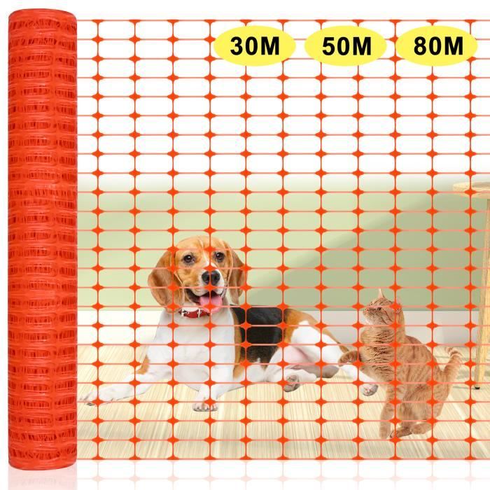 Filet de protection - XMTECH - 80M - Plastique - Hauteur 100 cm ...