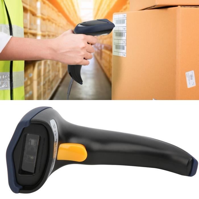 YOSOO Scanner de à barres Barcode Scanner Reader Handheld USB Wired 1D ...