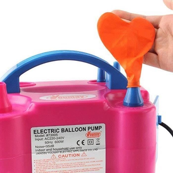 600w gonfleur électrique ballon électrique pompe de gonflage deux buses ...