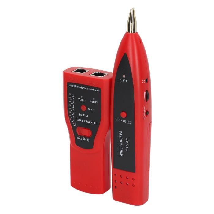 Testeur de câble réseau DéTecteur de Ligne Ethernet, Testeur de CâBle ...