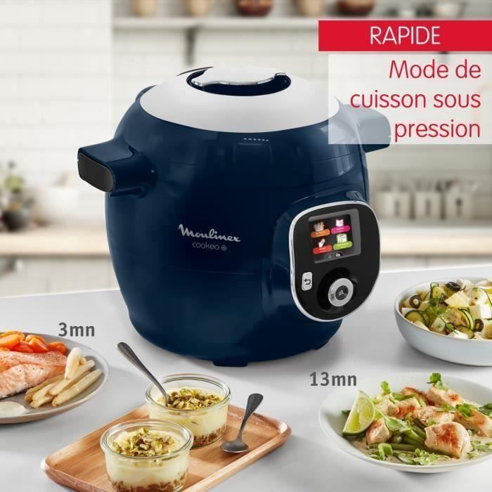 MOULINEX COOKEO+ Multicuiseur intelligent haute pression, 6 L, 6 pers ...