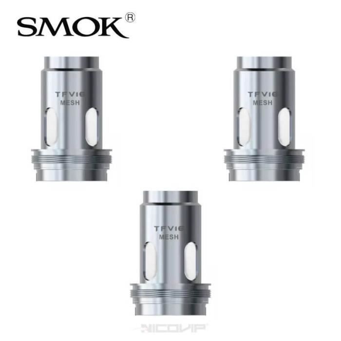 2 X Pack 3 Résistances Smok TFV16 dual Mesh - 0,12 Ohm - Cdiscount Au ...
