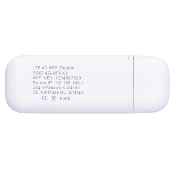 Cikonielf Modem routeur sans fil Modem USB de routeur sans fil portatif ...