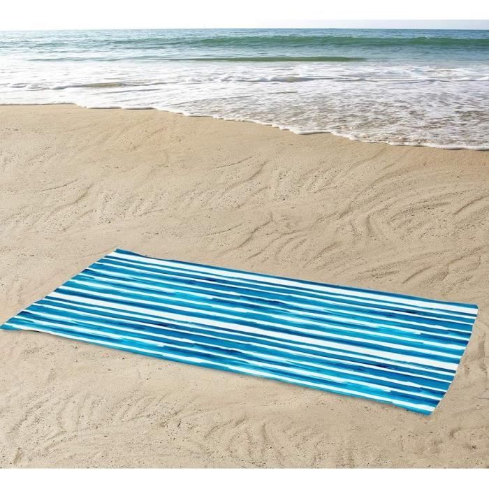 Serviette De Plage En Microfibre Anti Sable Grande Taille Couverture De ...