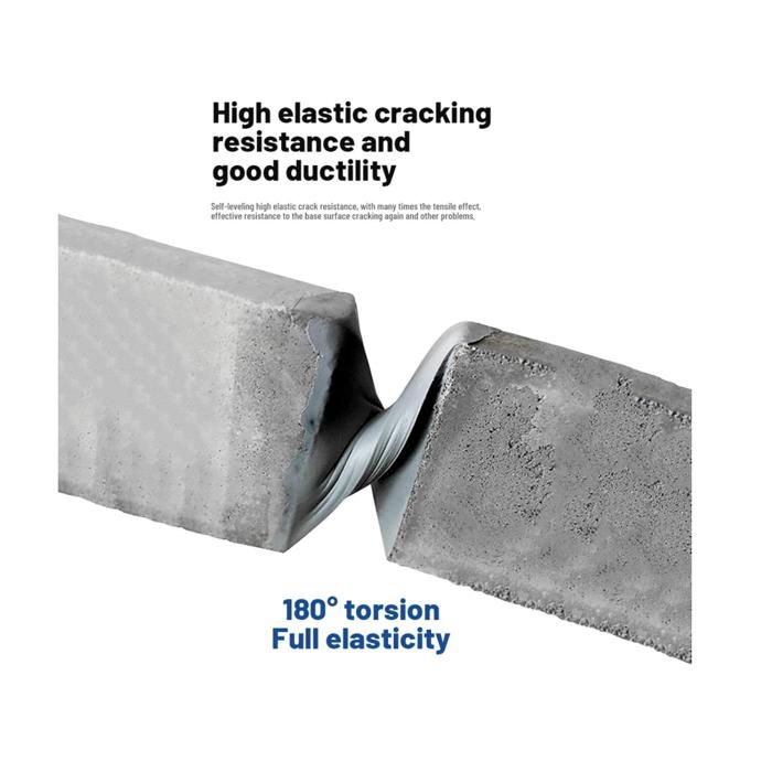 Concrete Crack Liquid Filler,Waterproof Concrete Crack Filler - 500ml ...
