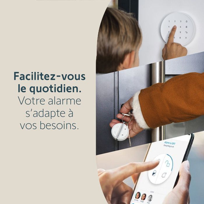 SOMFY 1875280 - Home Alarm Essential - Système d'alarme maison sans fil ...