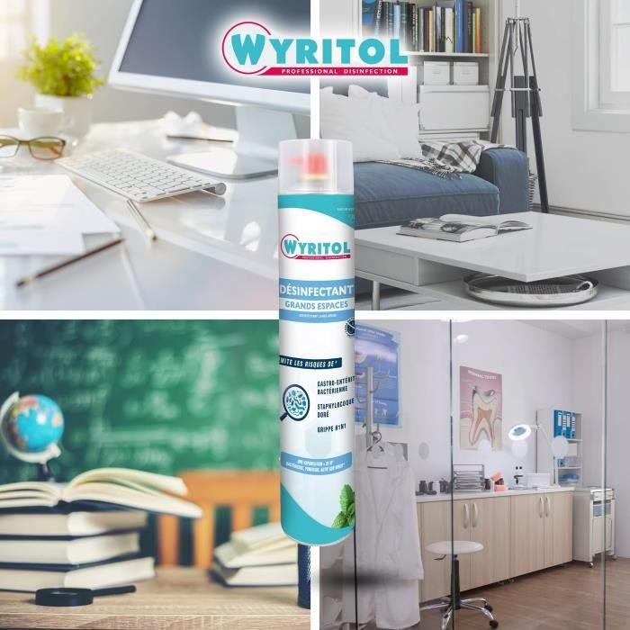 WYRITOL Désinfectant grands espaces - 750 ml - Cdiscount Au quotidien