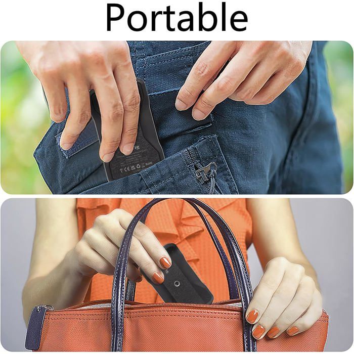 Chargeur Portable 9000 Mah Compatible Avec Gopro, Canon, Nikon, Dji ...