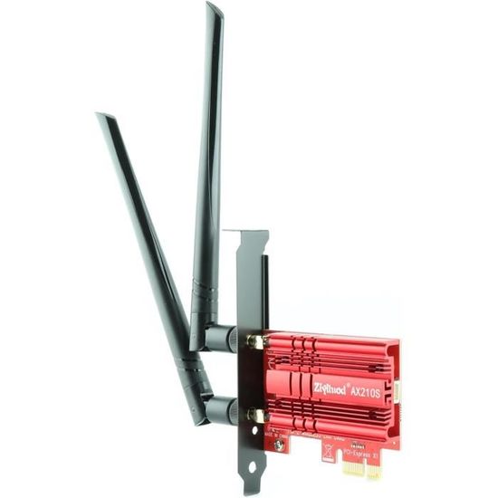 Carte Wifi, La Carte Wifi Pour Pc Wifi 6E Ax210S Pcie Étend Le Wi-Fi À 6 Ghz | Jusqu'À 5400 Mbps ...