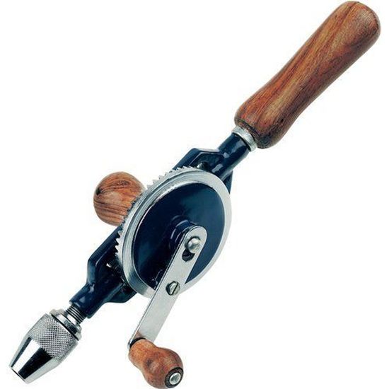 Chignole à manivelle à double pignon 290 mm - Silverline - Poignées en ...