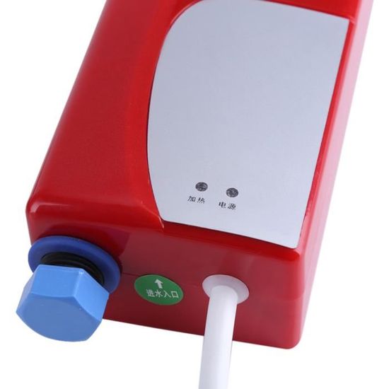 Chauffe-eau électrique - VVIKIZY - Mini sans réservoir - 3000W - 220V - Rouge - Cdiscount Bricolage