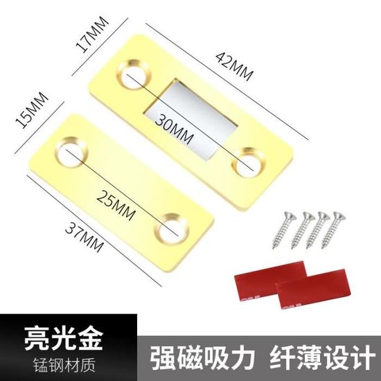 CALE-PORTE,C--Nouveau butoir de porte magnétique sans poinçonnage ...