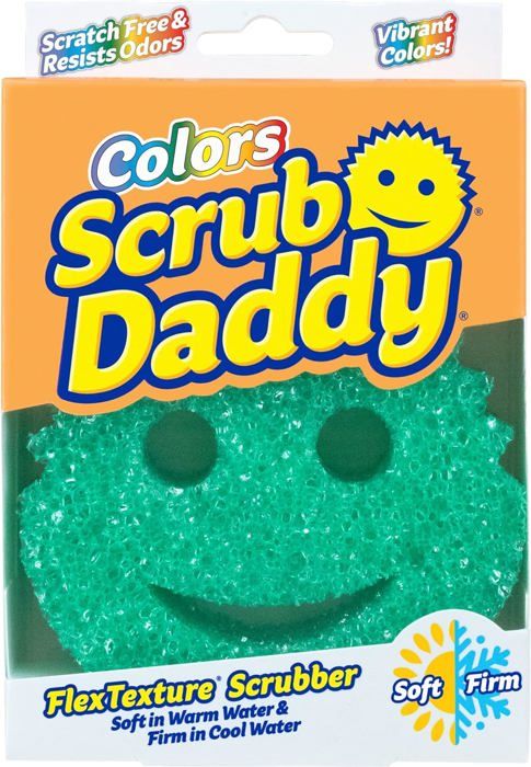 Color Eponge Smiley Anti-Rayures, Eponge Vaisselle Lavable ...