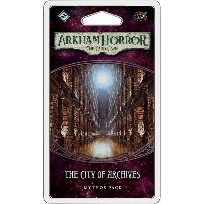 Arkham Horror The Card Game: Mythos Pack-3.4 The City Of Archives ...
