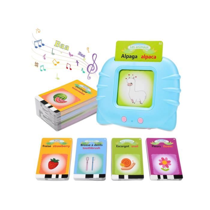 Cartes Flash Parlantes - Jouets Éducatifs - Anglais - 112 Cartes - 224 ...
