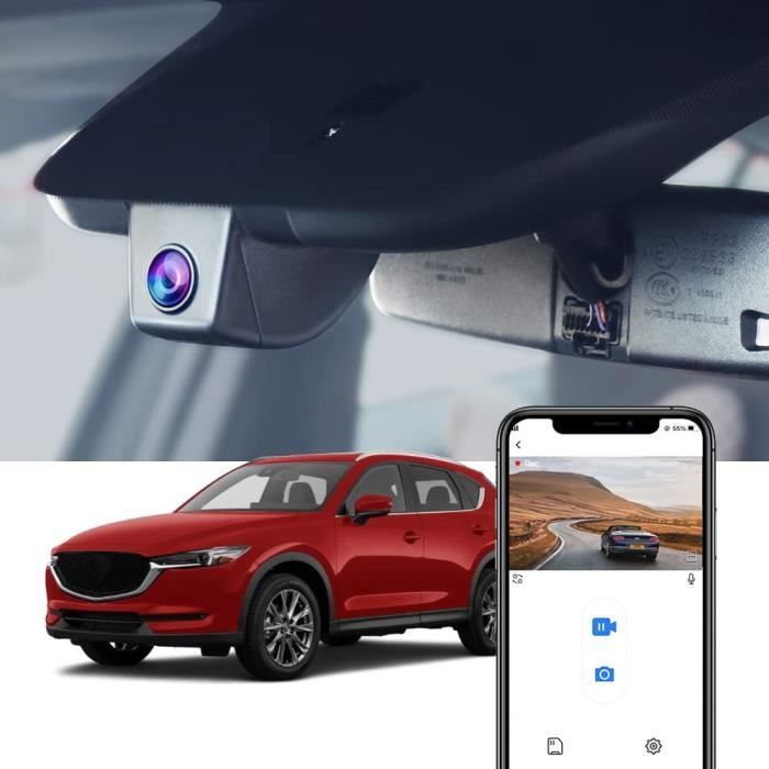 Fitcamx 4K DashCam Compatible avec Mazda CX-5 2017-2023 Sport Grand ...