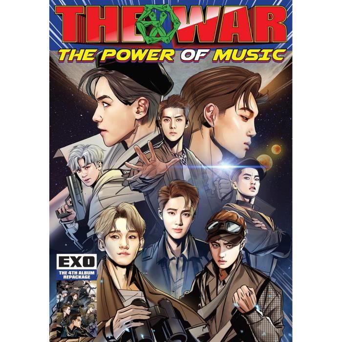 EXO – The War: The Power of Music | 4th Album Repackage - Cdiscount