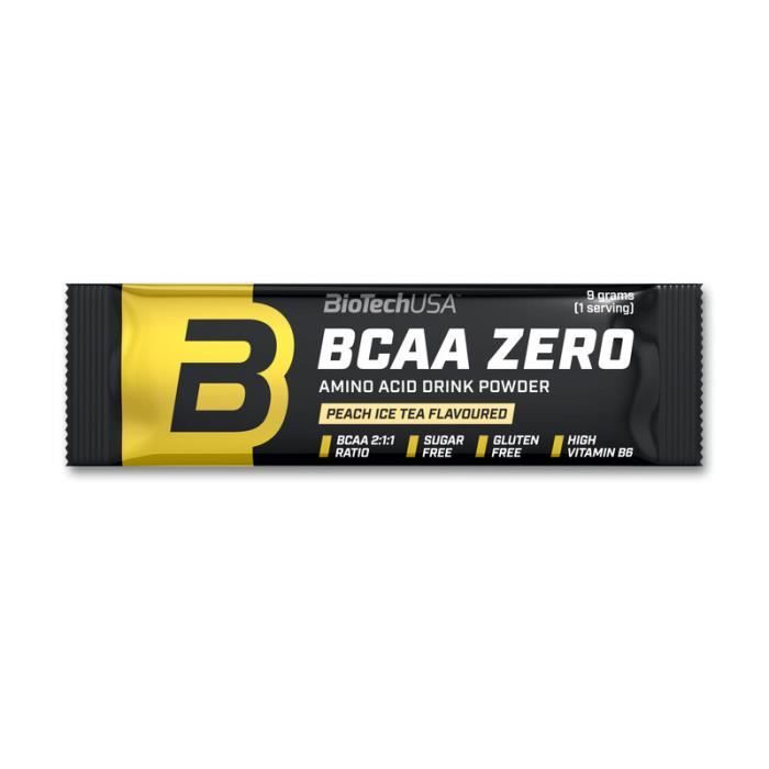 Lot de 50 sachets d'acides aminés Biotech USA bcaa zero - Kiwi-lime ...