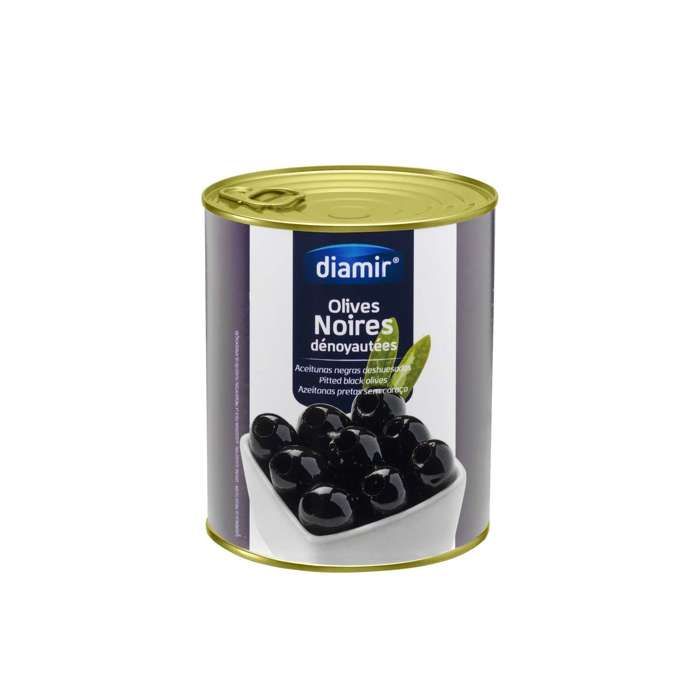 Diamir - Olive noire dénoyautée - Boîte 860g - Cdiscount Au quotidien