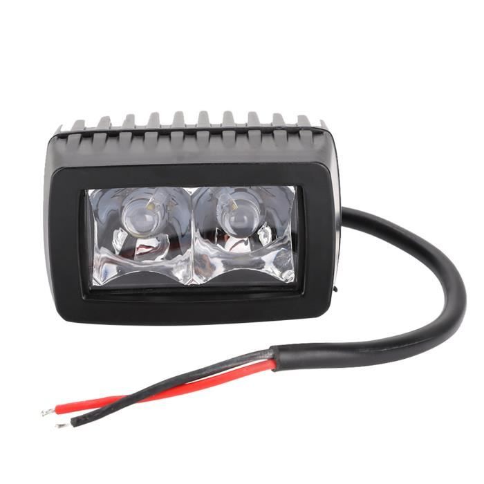 Dilwe Lampe de travail étanche 2LED 20W Carré Voiture LED Travail ...