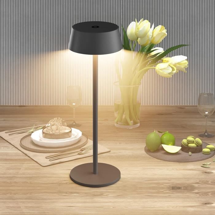 Dimmable Led Batterie Lampe De Table Intérieur Et Extérieur ...