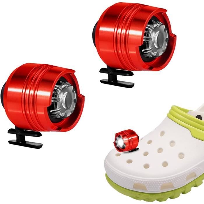 2 Pièces Projecteur Pour Croc, Lampe Frontale Led Pour Chaussures ...