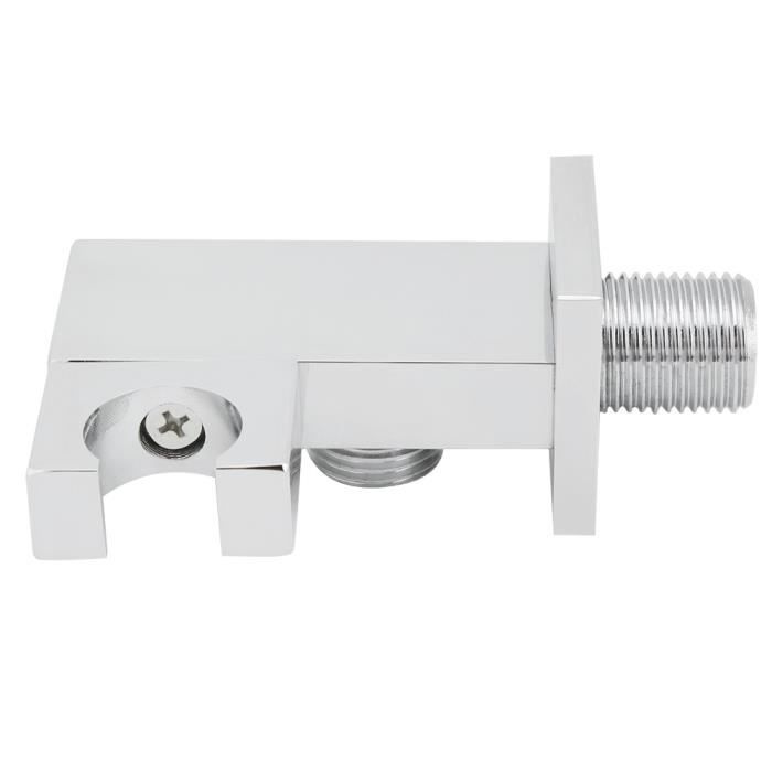 Fdit Connecteur De Sortie De Douche Rotation à 360 Degrés Support De