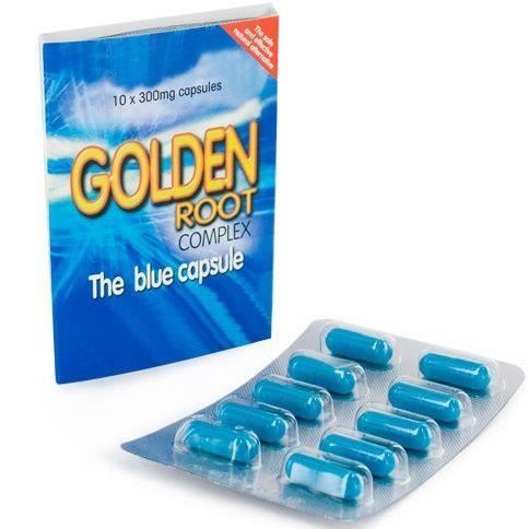 GOLDEN ROOT COMPLEX THE BLUE CAPSULE PILLS - 10 CAPSULES - Cdiscount Au ...