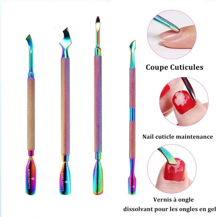 Coupe Cuticules Professionnel, SPECOOL 4pcs Tondeuse à Cuticules avec ...