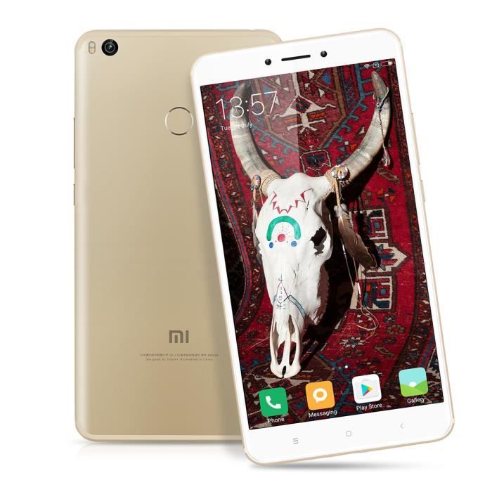 Xiaomi Max2 64Go 4G Smartphone Or Snapdragon 625 -6.44” FHD-Empreinte Digitale-Charge Rapide ...