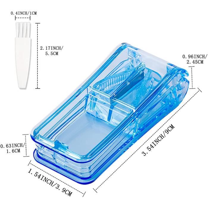 Small and large pill cutter, pill separator with blade, used to cut ...