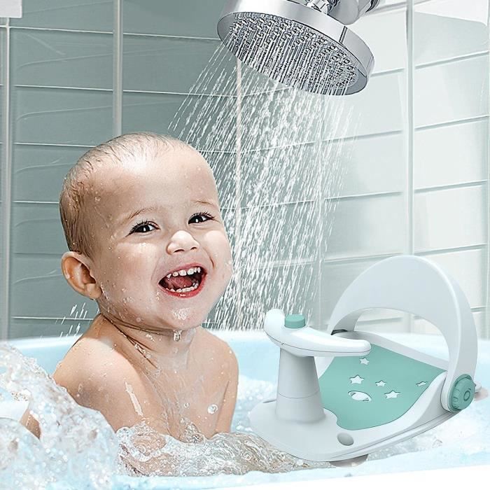 Siège De Bain Pour Tout-Petit,Siège De Bain Réglable Antidérapant Pour ...