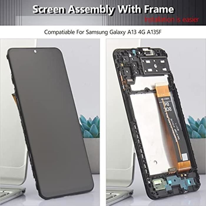 Écran LCD Compatible avec Samsung Galaxy A13 4G A135F A137F ...