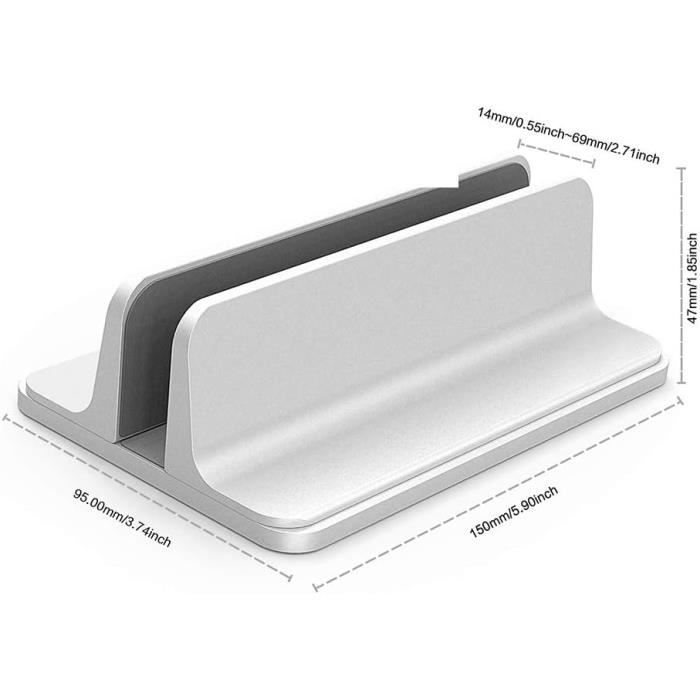 Support Vertical Pour Ordinateur Portable Avec Station D'Accueil ...