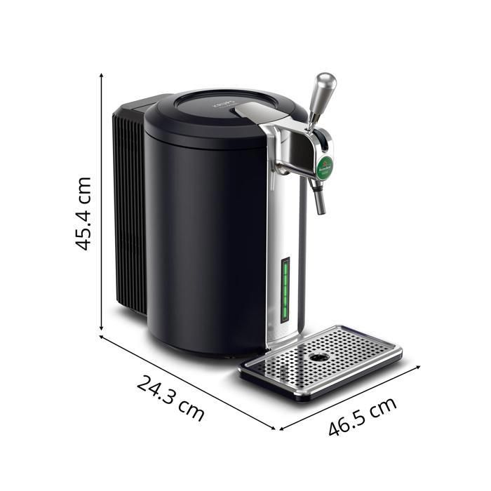 Krups Beertender Compact Ultimate, Machine à bière pression, VB720E10 ...
