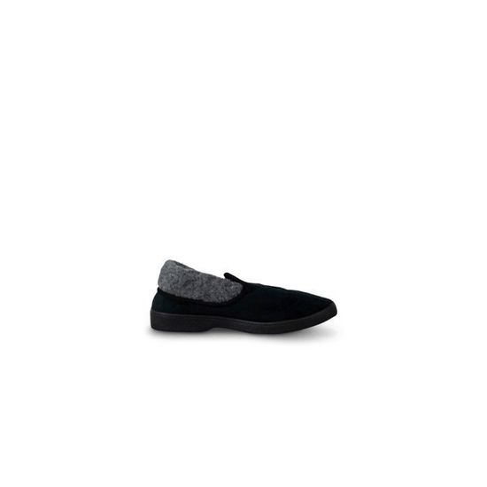 Chaussons Noir Femme Noir - Cdiscount Chaussures