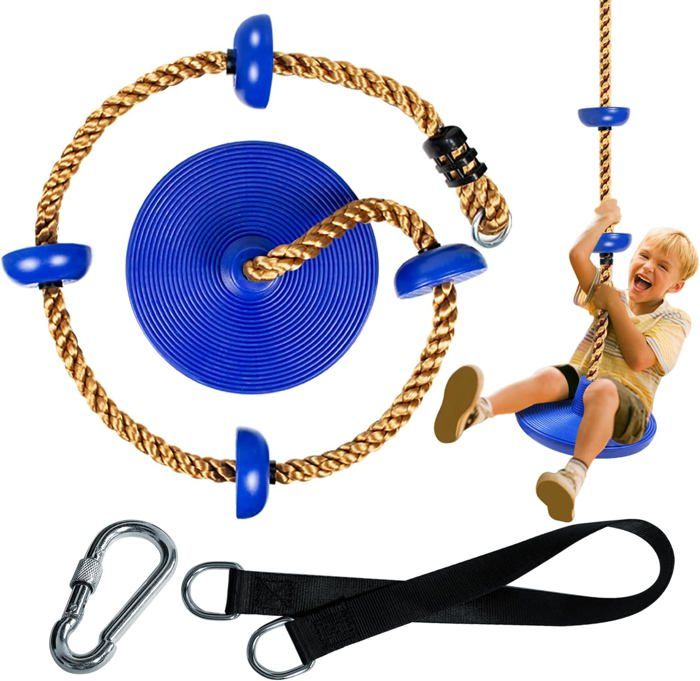 CHAIRLIalançoire d'arbre de Corde d'escalade pour Enfants avec ...