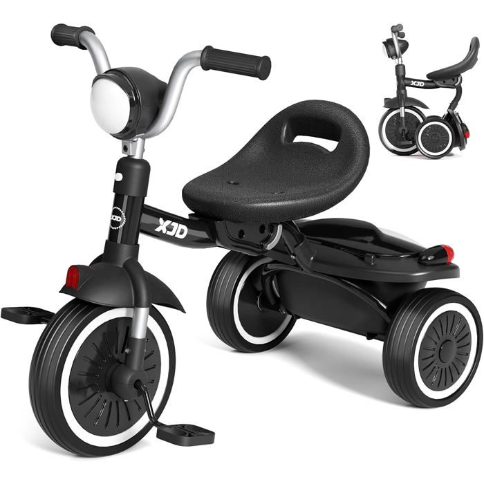 Tricycle pliable pour enfants - SWAPY - Siège réglable - Roues ...