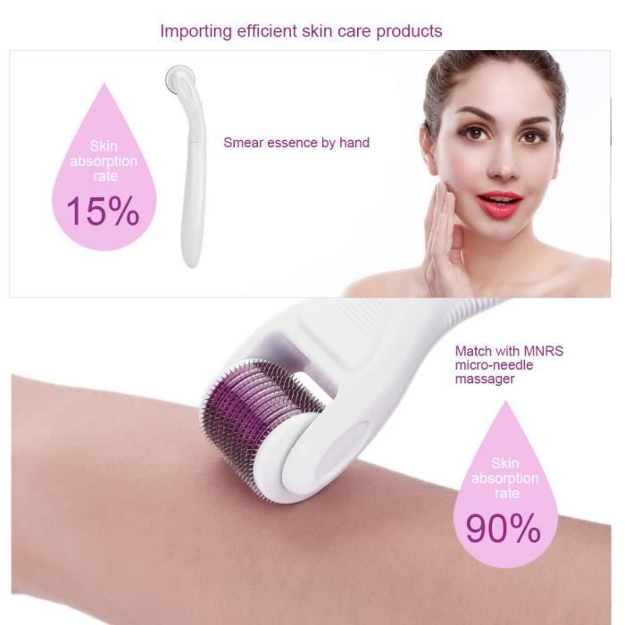 ARAMOX Micro-aiguille rouleau 6 EN 1 Derma Roller 12/300/720/1200 Micro ... ARAMOX Micro-aiguille rouleau 6 EN 1 Derma Roller 12/300/720/1200 Micro ...