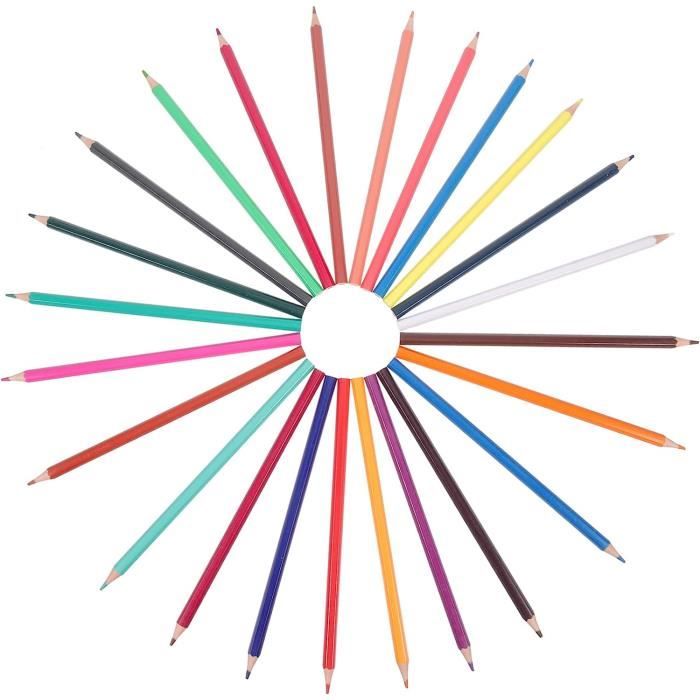 36Pcs Crayons À Dessin De Couleur Crayons En Vrac Crayon Triangle ...